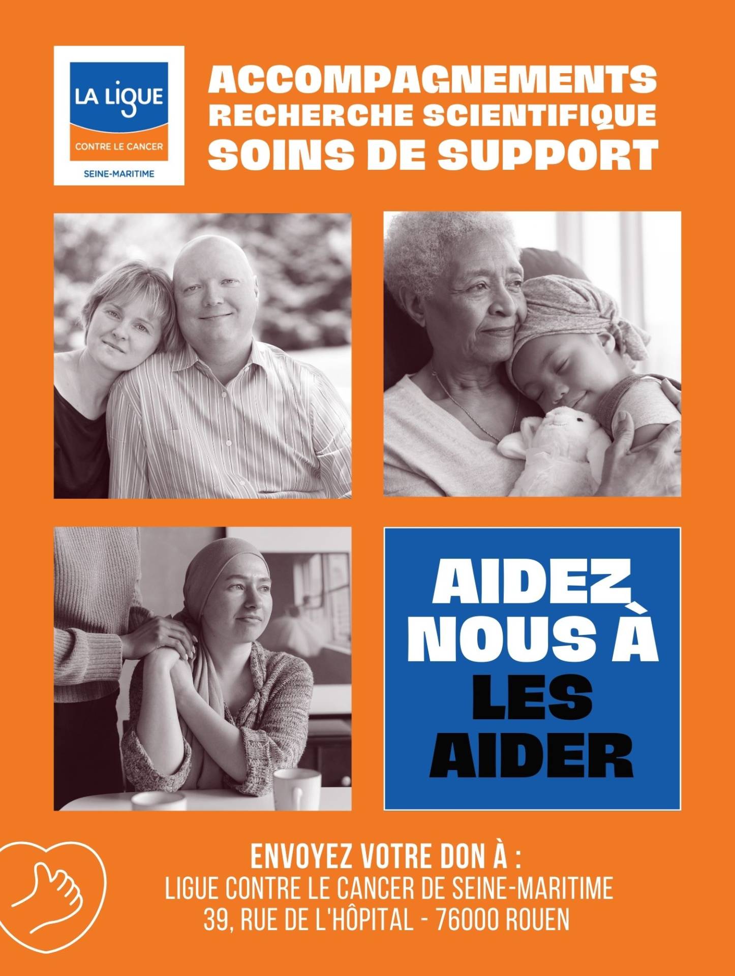 Appel à votre générosité, aidez-nous à les aider ! | Ligue contre le cancer